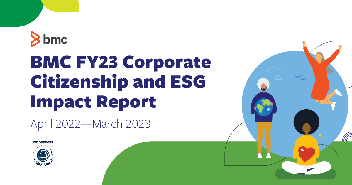 Infographic: Corporate Social Responsibility Report - BMC Software